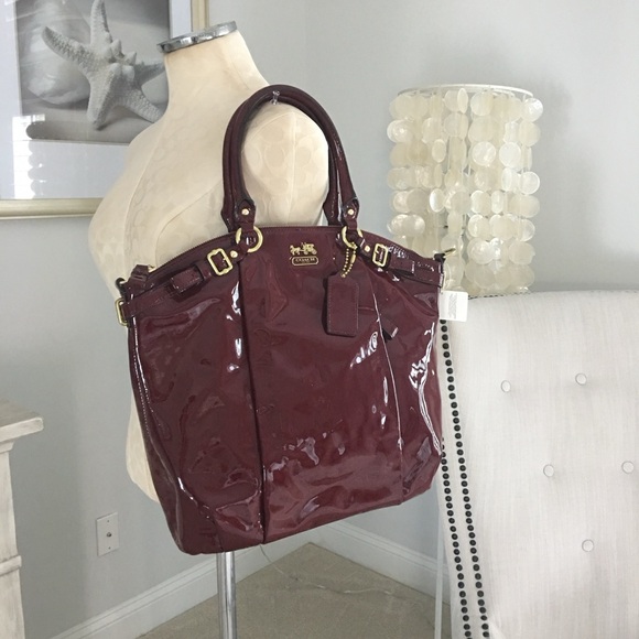 Coach | Bags | Coach Madison Lindsey Patent Leather 8627 | Poshmark